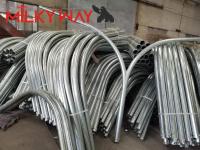 China 10M octagonal Poles with single light Arm 4MM thickness  Ensure Outdoor Illumination Solutions for sale
