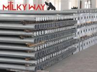 China 12m Hot-Dip Galvanized Octagonal Mid-Hinged Street Light Pole for sale