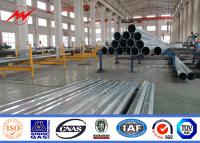 China 35ft 70ft 90ft Galvanized Steel Power Pole Transimission Line Octagonal for sale