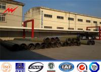 China line 30ft high voltage electrical telescoping steel utility poles power transmission pole for sale