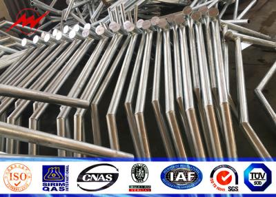 China Ss400 Steel Electric Pole 15m 450kg Anti Wind 35m/s for sale