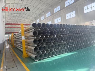 China 69kV Hot Dip Galvanized Steel Power Pole for Transmission Line Utility Projects in Philippines for sale