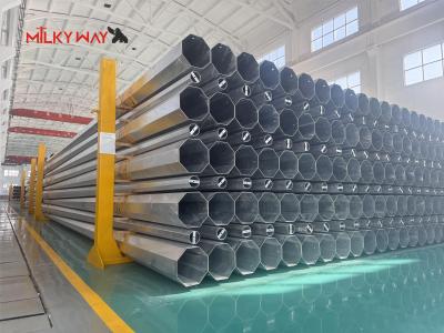 China Steel Power Pole Designed to Optimize Electrical Network Efficiency and Minimize Power Loss During Transmission for sale