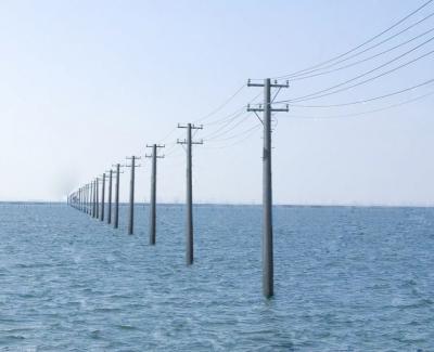 China 2.75*127*248*10670mm Gr,345 Mpa HDG Steel Power Pole Monopoles With AWS D1.1 for sale