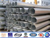 China 35FT Power Distribution Pole For Philippines Project With Octagonal Setion Shape for sale