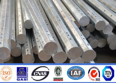 China Durable 15M 50KN Octagonal Power Transmission Poles For Distribution Line for sale