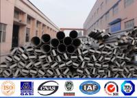 China 50FT Octagonal Electrical Power Pole for Power Transmission 10 KV 550 KV 1.8 Safety Factor for sale