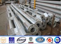 China 133kv 40ft Galvanised Utility Power Poles With ISO for sale