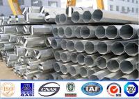 China 9m 4kn Steel Utility Pole For Overhead Electrical Transmission Line Project for sale