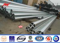 China 4000 Dan Electrical Transmission Poles Hot Dip Galvanized With Accessories for sale