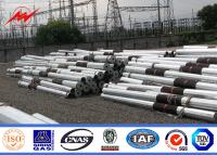 China 12m 800 Dan 1600 Dan Direct Burial Hot Dip Galvanized Pole Monopole Long Life for sale