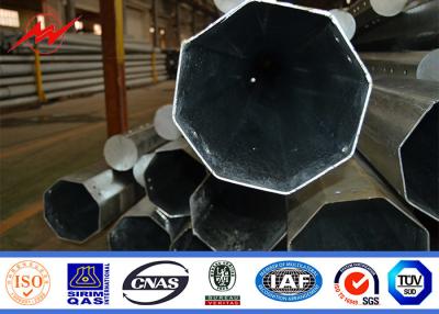 China 25 - 90ft GR65 Hot Dip Galvanized Steel Pole , Electric Steel Utility Poles for sale