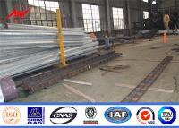 China Angle Steel Transmission Double Circuit Tubular Pole 220kv 132kv Power High Voltage Tower for sale