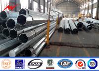 China 69KV 45FT 2 Segements Electric Galvanized Steel Pole Philippines NEA Standard for sale