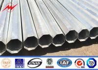 China 30ft 35ft 40ft Electrical Power Pole Hot Dip Galvanized Steel For Distribution for sale