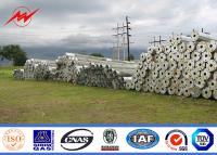 China 8m 5KN Q345 Electric Steel Transmission Poles Galvanization 30m / S Wind Speed for sale