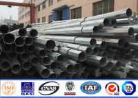 China 70FT 94FT 120FT Transimission Line Electrical Power Pole 12 Size For Construction for sale