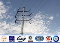 China 18m 240kv Metal Transmission Line Electrical Power Pole For Steel Pole Tower for sale