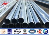 China 15m Galvanized Steel Electric Pole Column Power Line Iso Approval for sale