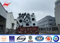 China 1km Range Overhead Power Transmission Poles For High Voltage Electrical Line Project for sale