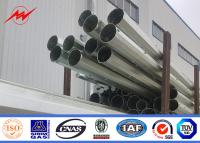 China 16M 2.5KN To 16KN S355JR Steel Power Pole High Voltage With 2.75mm 3.5mm Thickness for sale