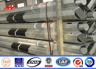 China 9M 3.8mm Electric Utility Power Poles With FRP , 150 250 450 500kg Load for sale