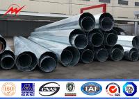 China 16 M Electrical Steel Tubular Pole With Cross Arm For Transmission Line for sale