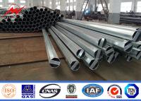 China 25ft 30ft 35ft 40ft Utility Power Poles NEA Standard Hot Dip Galvanizing for sale