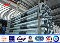 China Direct Buried 65ft Utility Power Poles , Hot Dip Galvanized Pole NGCP Standard for sale