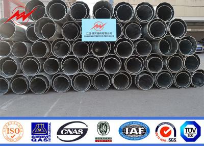 China 8M 2.5KN Power Steel Tubular Pole For Electrical Distribution Line Project for sale