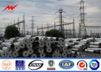 China Octagonal Electrical Steel Utility Pole For Power Distribution Line 69KV for sale