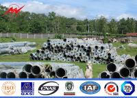 China 33kv Lv Electrical Distribution Line Galvanized Steel Pole for sale