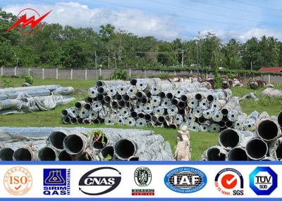 China 33kv Lv Electrical Distribution Line Galvanized Steel Pole for sale