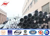 China 10KV ~550KV Electric Steel Power Pole With Load From 5KN To 100 KN for sale