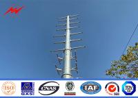 China Philippines NGCP Traditional Electric Mono Pole Tower 27m Flange Type for sale