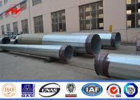 China AWS D1.1 33kv Galvanized Electric Power Poles For Transmission Line for sale