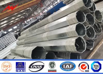 China 69kv 65feet 75feet Steel Power Pole Electrical Q235 for sale