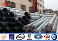 China Electric Lattice Masts Galvanized Residential Power Pole For Transmission Line for sale