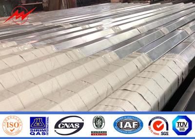 China IP65 Durable Galvanization Steel Power Pole Hot Dip 20 - 90ft 1-30mm for sale