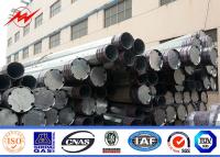 China Double Circuit Steel Power Electrical Power Pole For Utility Transmission Line for sale
