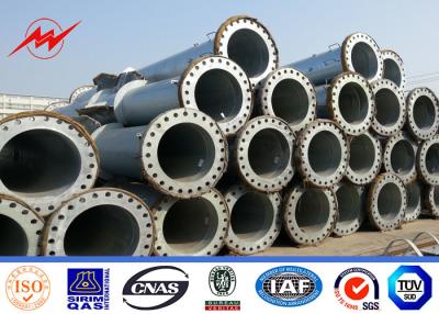 China 25ft 30ft 35ft 40ft Utility Power Poles NEA Standard Hot Dip Galvanizing for sale