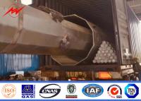 China 69kv Galvanised 16M Power Transmission Poles for sale