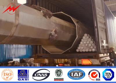 China 69kv Galvanised 16M Power Transmission Poles for sale