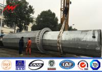 China 90ft 100ft Multi - Sided Power Transmission Poles / Power Distribution Poles ISO for sale