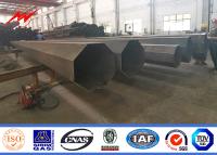 China Electricity Distribution 69kv 110kv 230kv Steel Tubular Pole for sale