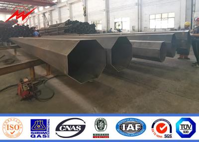 China Electricity Distribution 69kv 110kv 230kv Steel Tubular Pole for sale