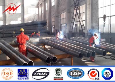 China 2.5kn-200kn Steel Power Pole Hot Dip Galvanized For Power Transmission for sale