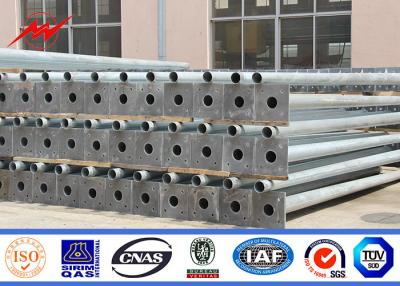 China 10m ISO Certificate Q235 Street Light Poles Hot Dip Galvanization for sale