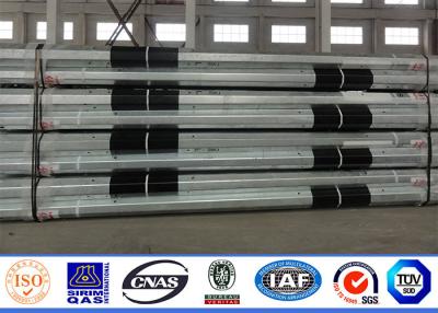 China HDG Transmission Line 10MM 160km/H Steel Tubular Pole for sale