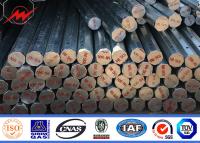 China 33KV Galvanized Line Transmission Steel Power Pole Tubular Octagonal Electrical Distribution for sale